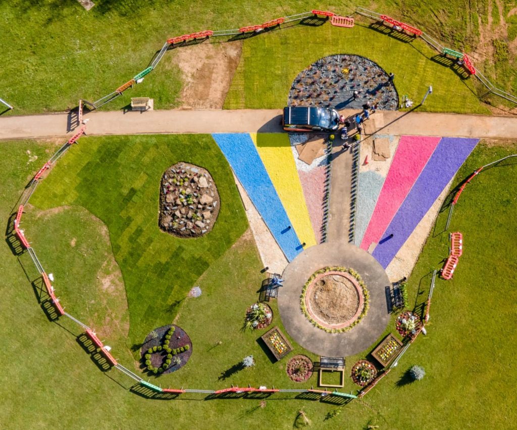 Aggregates Donated to The Baby Rainbow Memorial Garden